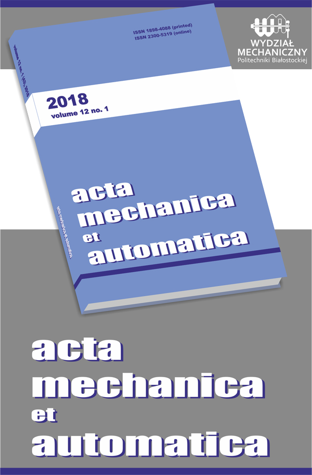 „Acta Mechanica et Automatica” w Web of Science - Katedra Automatyzacji ...