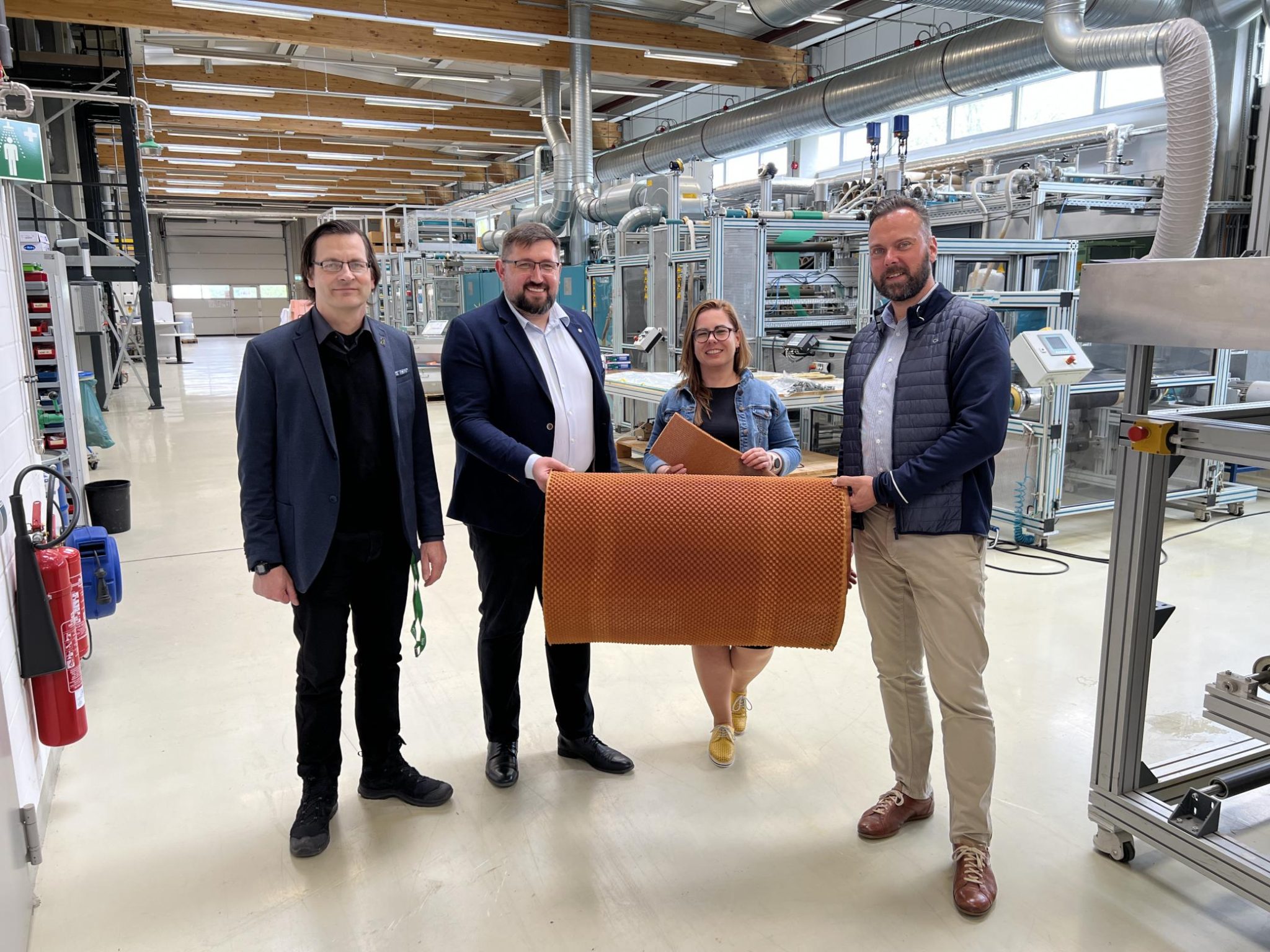 Scientists from the WM in Brussels - Faculty of Mechanical Engineering News